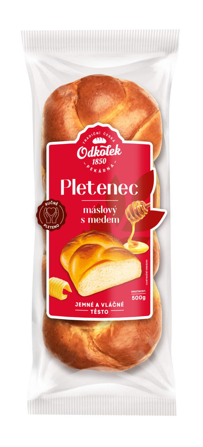 Pletenec máslový s medem – Odkolek